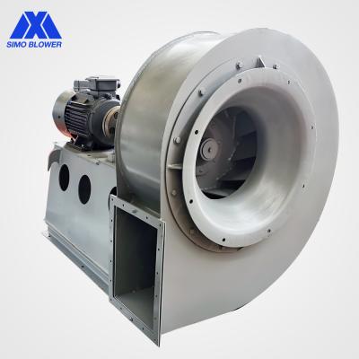 China 11kw Industrial Dust Collector Supporting Dust Removal Fan Smoke Exhaust Fan Centrifugal Fan Blower for sale