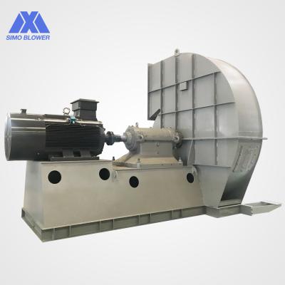 China 5-10 Series Q345 High Strength Low Alloy Steel Large Air Volume Low Noise Centrifugal Blower for sale
