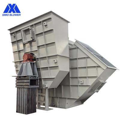 China High-flow, low-noise industrial boiler fans and induced draft fans for sale