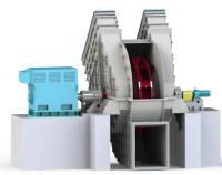 China Main exhaust fan of ore powder sintering system in metallurgical industry for sale