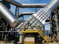 China Alumina calcining furnace equipped with high-efficiency centrifugal fan for sale
