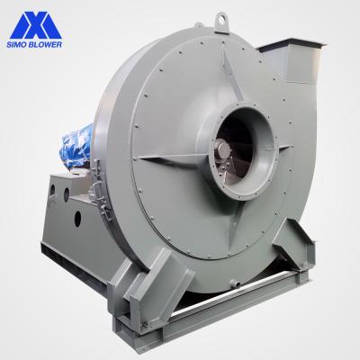China Customized High-Pressure Centrifugal Fan with Precision-Balanced Impellers for Flue Gas Handling up to 20,000 Pa for sale