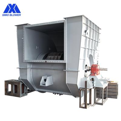 China Large Air Volume Double Suction Centrifugal Fan for Heavy-Duty Industrial Applications for sale
