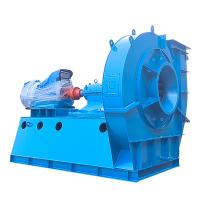 China Carbon Steel Long Lifetime Wear Resistant High Pressure Centrifugal Fan for Industrial Applications for sale