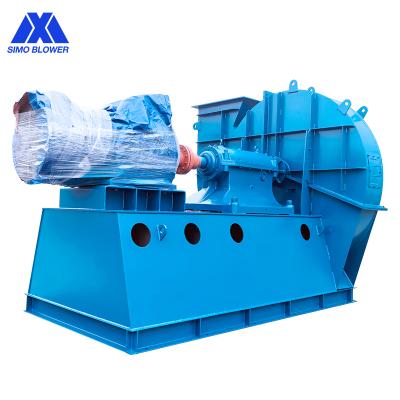 China Carbon Steel Long Lifetime Wear Resistant High Pressure Centrifugal Fan for Industrial Applications for sale
