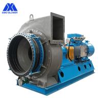China Acid and alkali resistant chemical special titanium material induced draft fan for sale