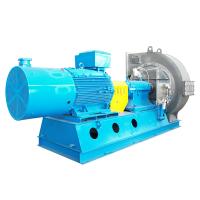 China Acid and alkali resistant chemical special titanium material induced draft fan for sale