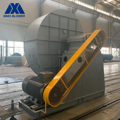 China Single Suction Drying Centrifugal ID Fan Blower High Wear Resistance for sale