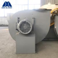 China Wear Resistant Steam Boiler Backward Flue Gas Centrifugal Blower Fan for sale