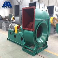 China Coupling Driven Material Handling Blower Forced Ventilating Green for sale