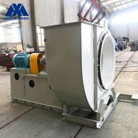 China Single Inlet Coupling Driven Induced Draft Boiler Fan for sale