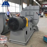China AC Dynamic Balanced Overhang Industrial Centrifugal Fans for sale