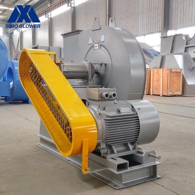 China Heavy Duty V Belt Driven Cooling Centrifugal 4325pa induced draft blower for sale