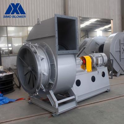 China 960r/min 667000CBM/H Dust Collector Fan Backward Curved Blower Coupling Driving for sale