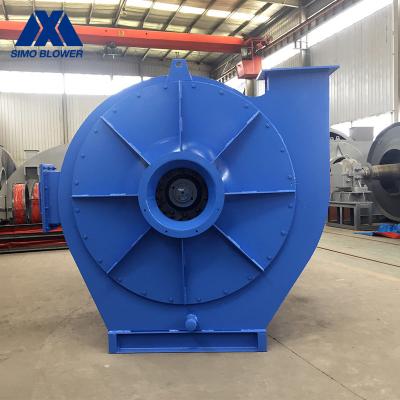 China High Pressure Coupling Driven Air Supply Centrifugal Flow Fan Alloy Steel for sale