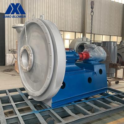 China Large Capacity Backward Materials Drying Centrifugal Flow Fan Long Lifetime for sale