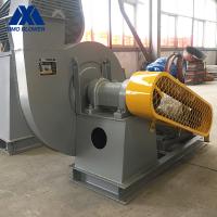China Carbon Steel Single Suction Smoke Flue Gas Exhaust Fan Anti Explosion for sale