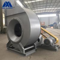 China 16Mn Double Inlet Backward Biomass Boiler Dust Collector Blower Fan for sale