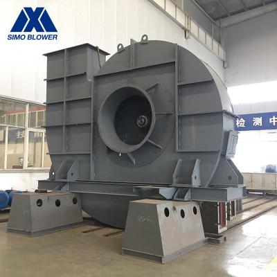 China Q345 High Volume Backward Kilns Cooling Industrial Centrifugal Fans for sale