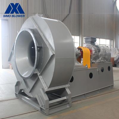 China Alloy Steel 80KW High Temperature Air Supply Industrial Centrifugal Fans for sale