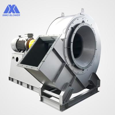 China Single Inlet High Temperature Fluidized Bed Boiler Centrifugal Flow Fan for sale