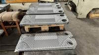 China 0.4mm - 0.6mm Sondex Heat Exchanger Plate Nickel/Tianinum /Stainless Steel for sale
