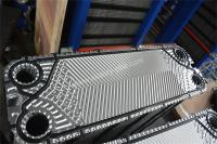 China Industrial GEA Titanium Plates Chevron Plate Pattern For Oil Cooler for sale
