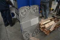 China Gasketed Heat Exchanger Plate Replacement 0.5mm High Thermal Conductivity for sale