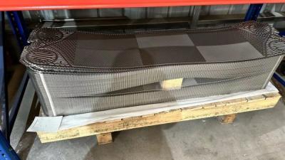 China Chevron Pattern Tranter Heat Exchanger Plate For Durable Clean Heat Transfer for sale