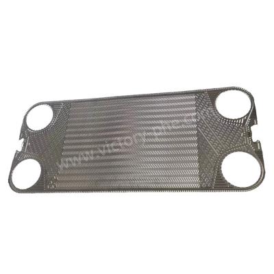 China Customized Stainless Steel Vicarb Heat Exchanger Plate With Clip On Connection for sale