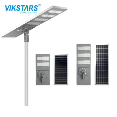 China All In One IP65 200W Solar Street Light sand grey With Remote Control for sale