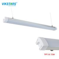 China IP65 36w 72w Tri Proof LED Light Fixture With Grey Housing Color for sale