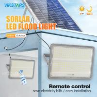 China Remote Control IP65 Solar Led Flood Lights Outdoor Waterproof 200w for sale