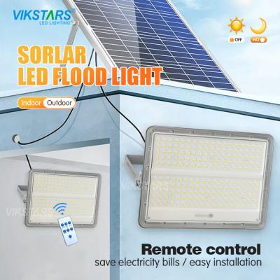 China Remote Control IP65 Solar Led Flood Lights Outdoor Waterproof 200w for sale