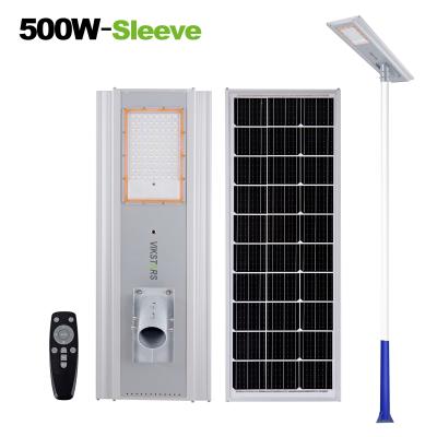 China High Quality 500W 700W Integrated Solar Street Lamp for Main Street Road with Remote Control Aluminum Solar Street Light for sale