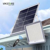 China Aluminum Solar Flood Lights 100w 200w 300w 400w For Yard Villages Warehouse IP66 Waterproof for sale