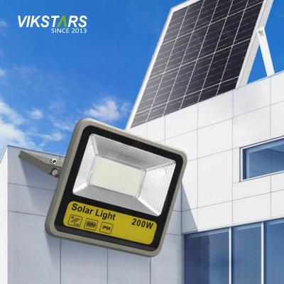 China Aluminum solar reflectors 400w with mono solar panel high quality solar flood lights for sale