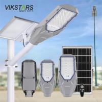 China Two In One Solar Street Lights 100w 200w 300w 400w Aluminum Classic Design Hot Sales Solar Powered Lamps for sale