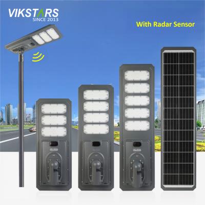 China New 100W 200W 300W 400W 500W All In One Aluminum Solar Street Light For Wholesale for sale