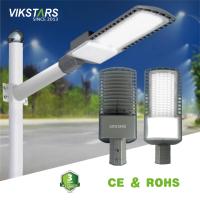 China Hot Sales led street lights 30w 50w 100w 150w 200w with ce rohs certificate waterproof for sale