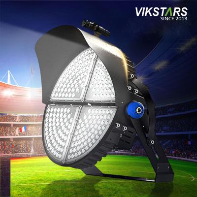 China High Mast Led Stadium Light 400 800 1200w Black Aluminum Housing Case 170lm/W for sale