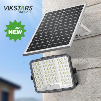 China 2026 New Solar Flood Light 200W 300W OEM Factory Wholesale High Brightness Outdoor Waterproof Solar Lighting for sale