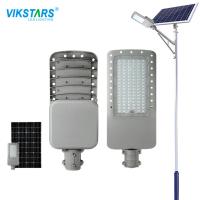 China Outdoor Bright Induction Waterproof Solar Street Lights 6000lm 30W 3.2V 60AH for sale
