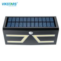 China Courtyard Lighting Solar Lamp Outdoor COB LED 120lm / W Efficiency for sale