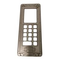 China A380 Aluminum Die-Cast Face Recognition Shell Panel - Anodized Finish for Security Systems for sale