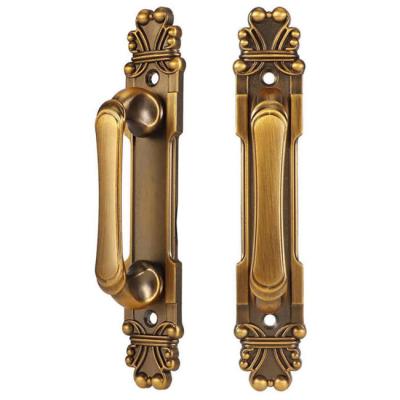 China Custom Zinc Die Casting Door Handle Precision Injection Molding Powder Coating 10000 m² Factory for sale