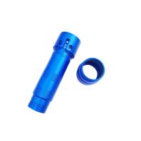 China Turret Lathe CNC Turning Aluminum 6061 Laser Lamp Housing Flashlight Shell ±0.005mm Tolerance for sale