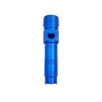 China Turret Lathe CNC Turning Aluminum 6061 Laser Lamp Housing Flashlight Shell ±0.005mm Tolerance for sale