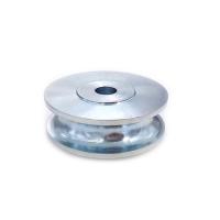 China CNC Turning Galvanized Sheave Carbon Steel 45# Vertical Lathe Mechanical Pulley 150mm for sale