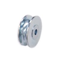 China CNC Turning Galvanized Sheave Carbon Steel 45# Vertical Lathe Mechanical Pulley 150mm for sale